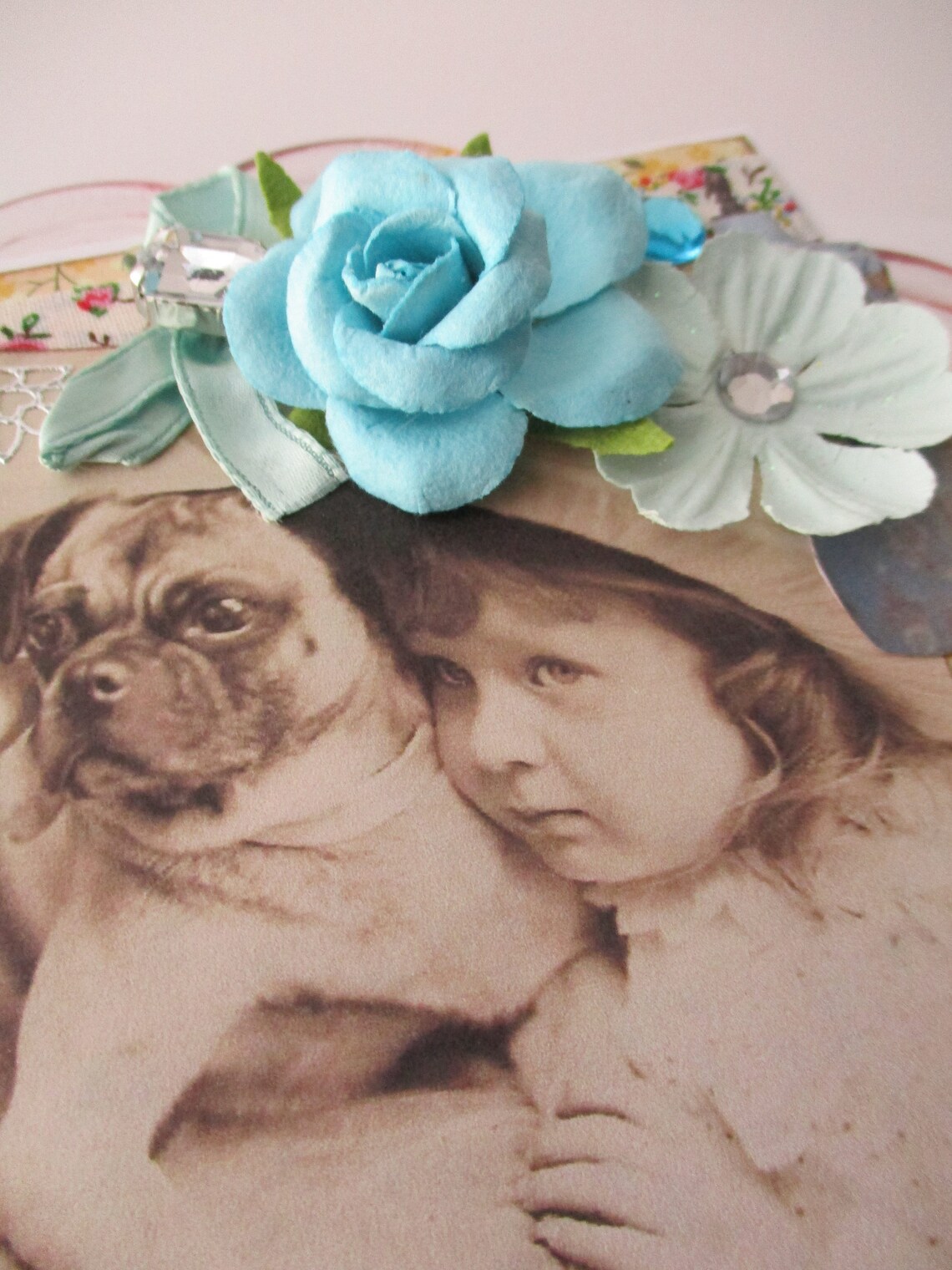 BIRTHDAY Card Victorian Birthday Card With Chic - Etsy