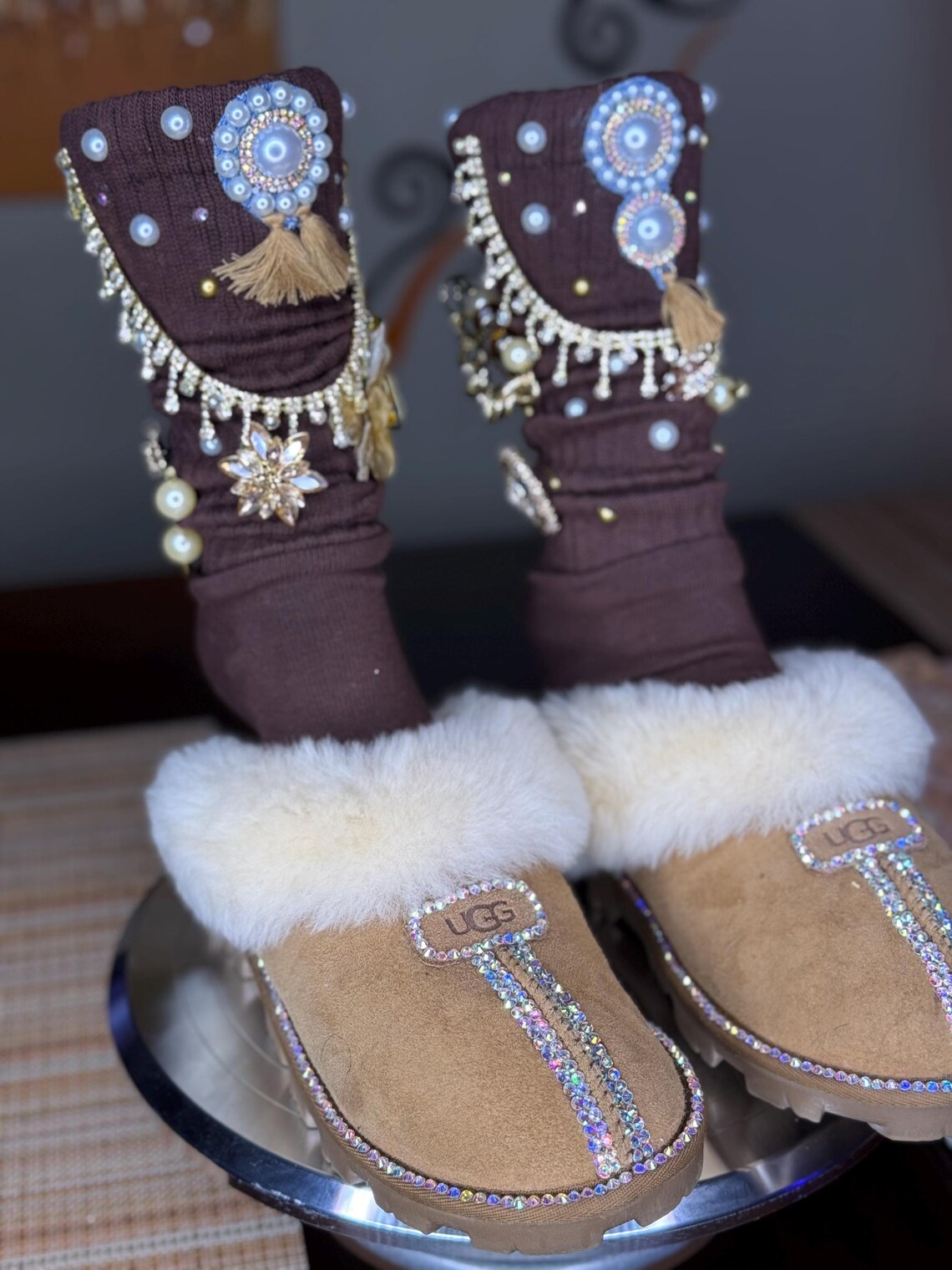 Junk Socks, Socks, Bling Socks, Custom Socks, Charm Socks, Jewel Socks ...