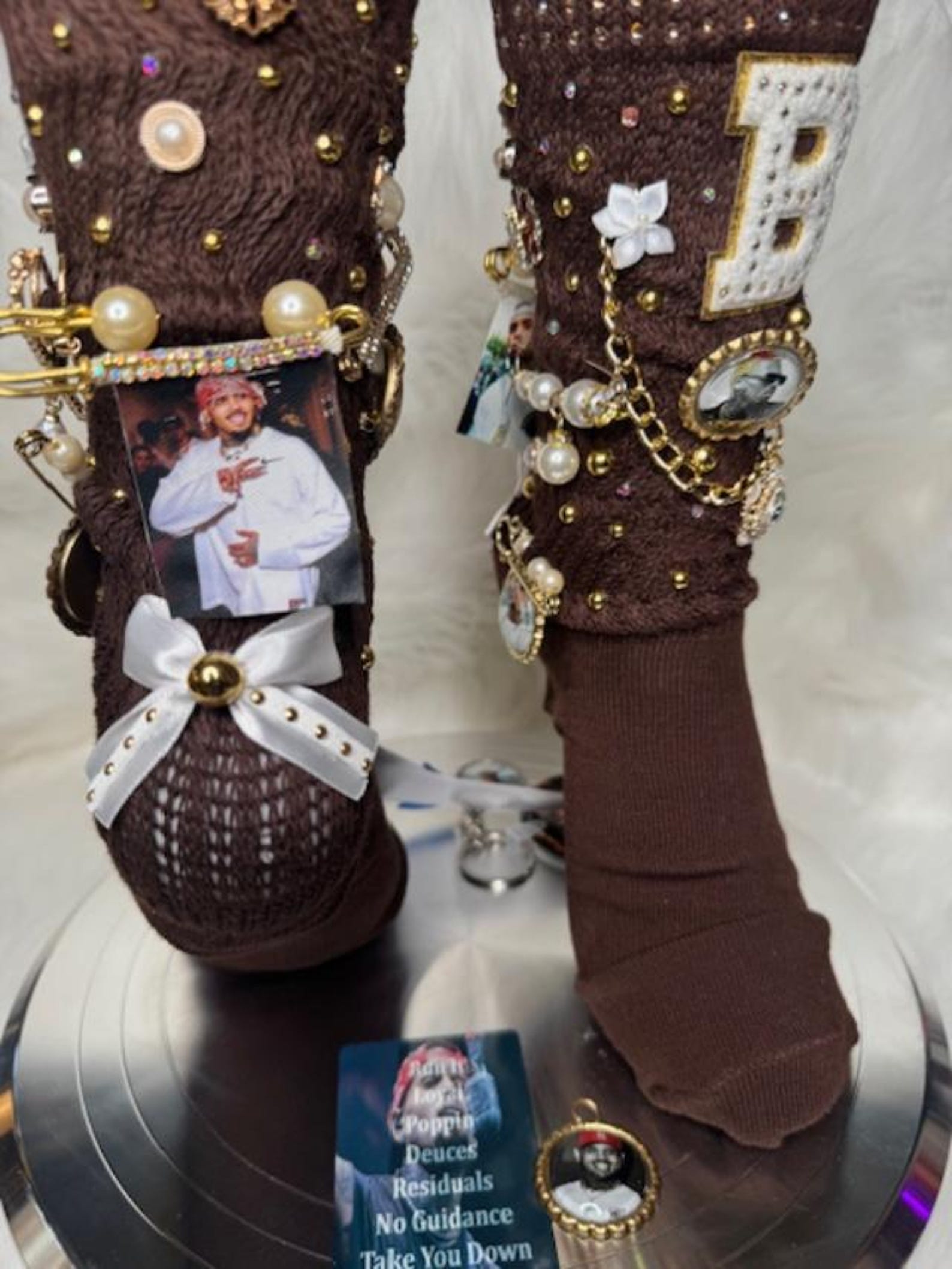 Junk Socks, Socks, Bling Socks, Custom Socks, Charm Socks, Jewel Socks ...