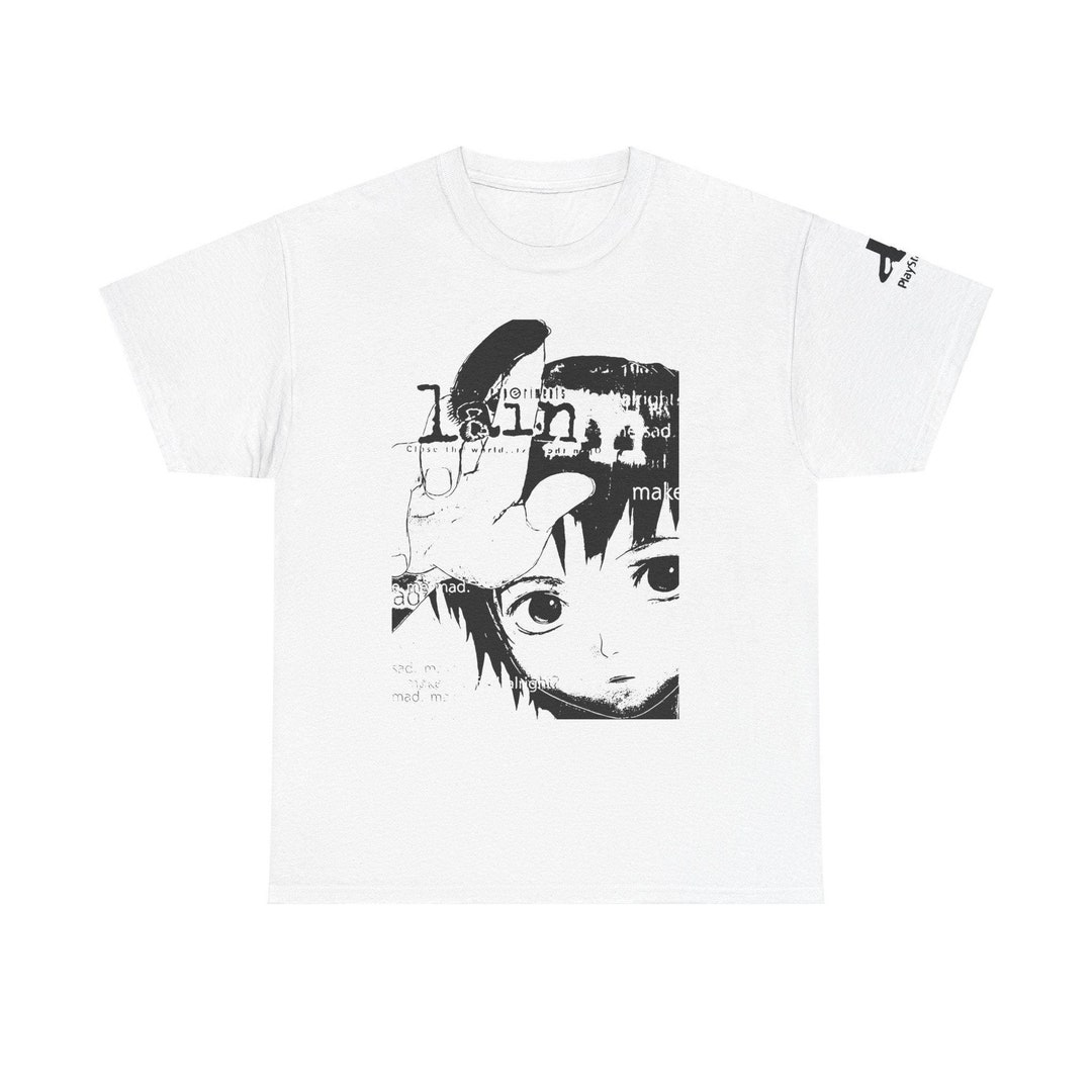 Vintage Serial Experiments Lain PS1 Game Unisex Tee, Akihabara Tokyo ...