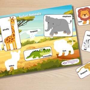 Animal Busy Book Printable, Toddler Learning Binder, Preschool ...