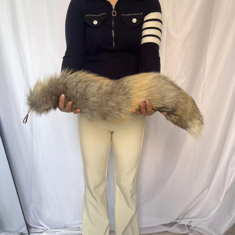 Real Fox Tails Long - Etsy UK
