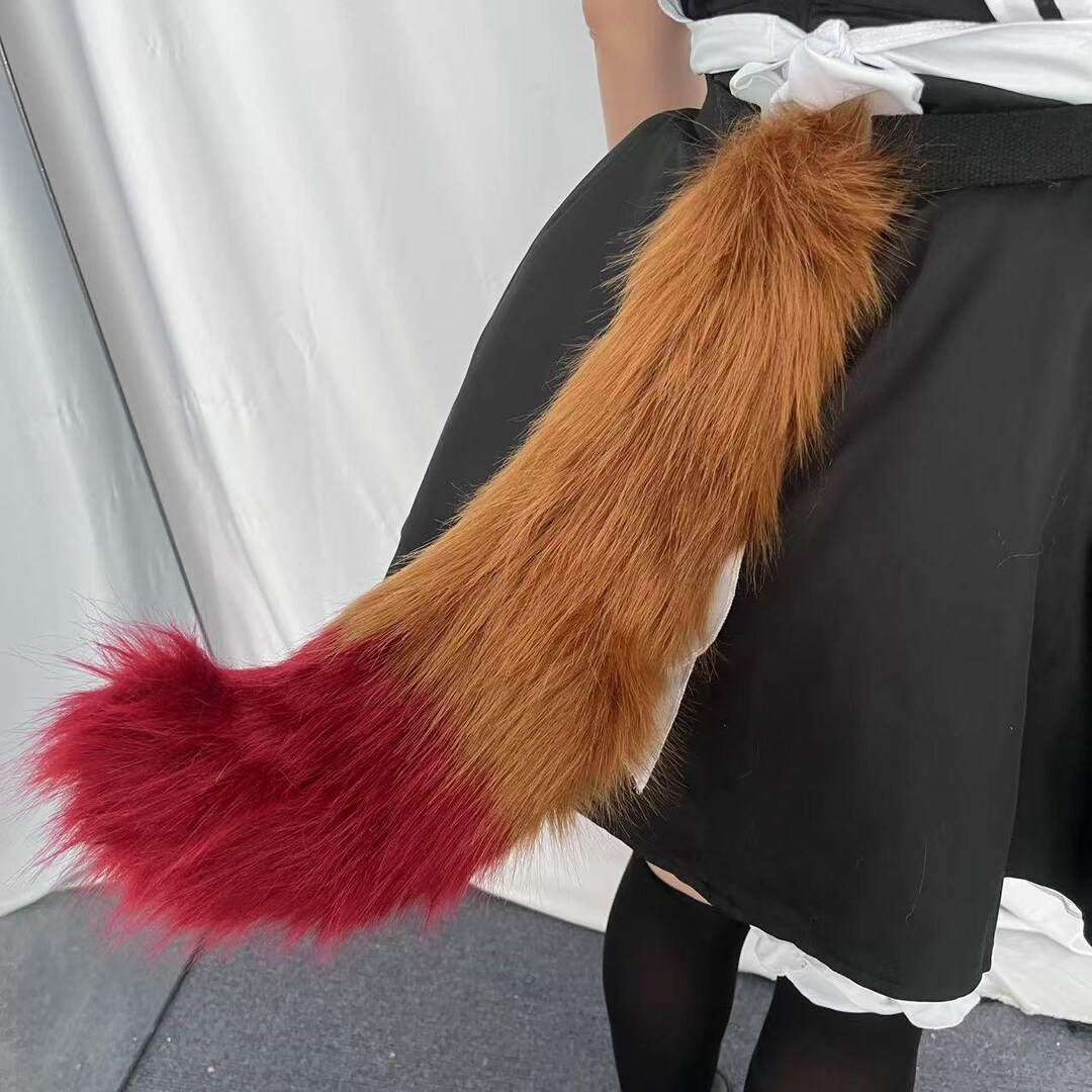 Custom Tails Cosplay Tails 18“ Handmade Brown Tails Cosplay Fox Tails ...