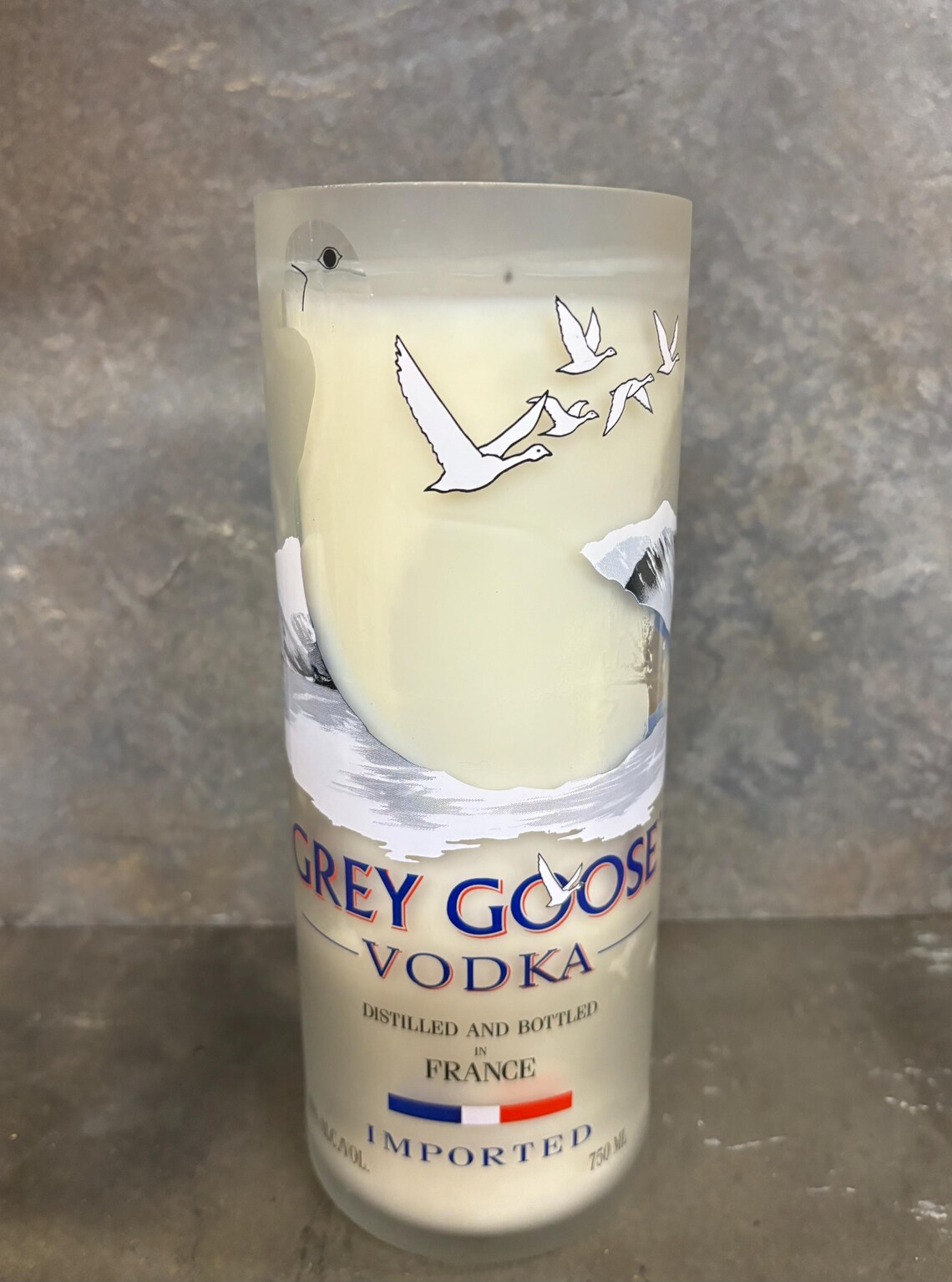 Handcrafted Premium Soy Wax Candles Poured Into Custom Cut Liquor ...