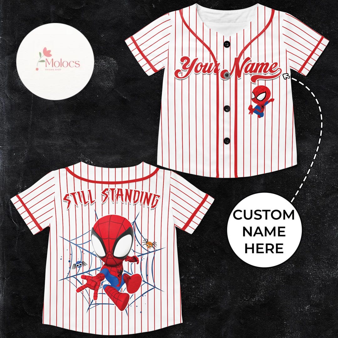 Personalize Disney Amazing Spider Man, Custom Kids Youth Adult Disney ...