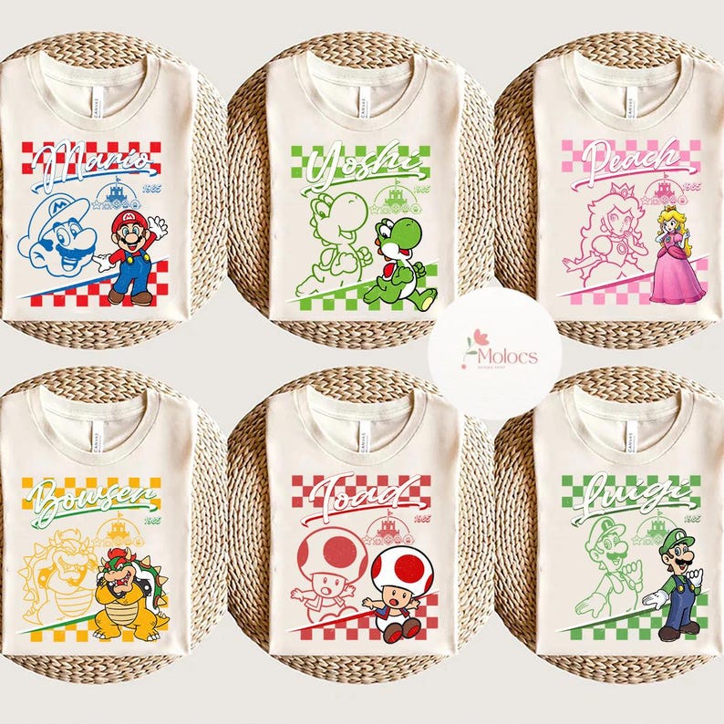 Super Mario Epic Universe Shirt, Princess Peach Mario Yoshi Epic ...