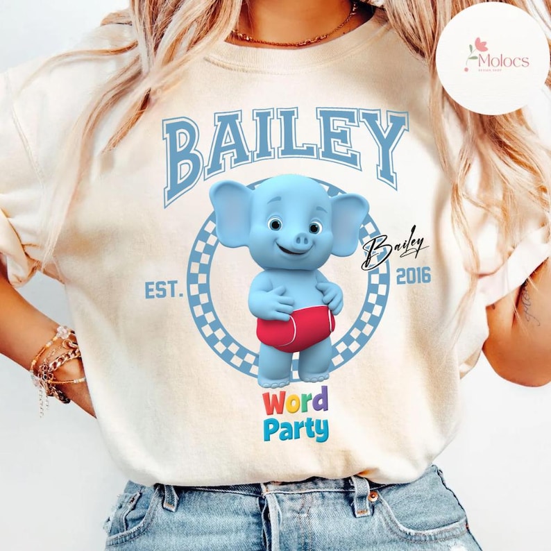 All Characters Word Party Shirt, Word Party Birthday Girl, Birthday Boy ...