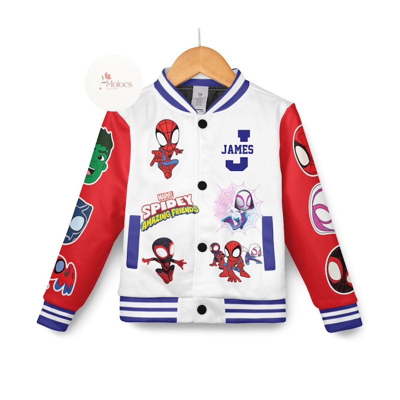 Spiderman Jacket - Etsy