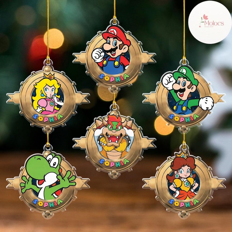 Super Mario Ornament
