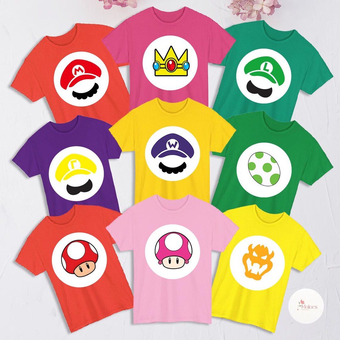 Super Mario Epic Universe Shirt, Mario Luigi Princess Peach Epic ...