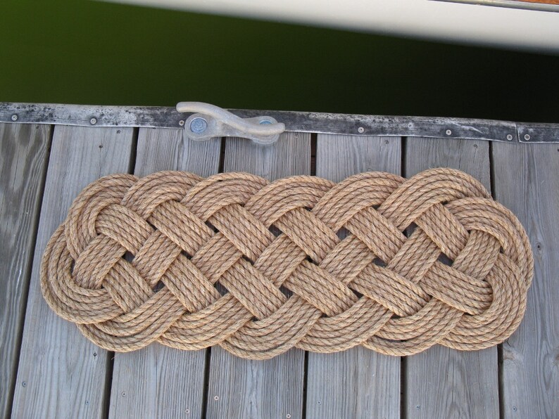 Nautical Rope Mat Manila Prolong Mat - Etsy