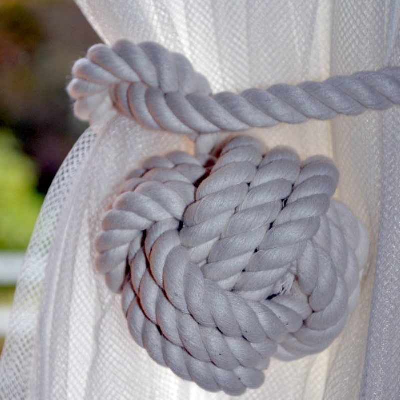 Rope Tie Back - Etsy