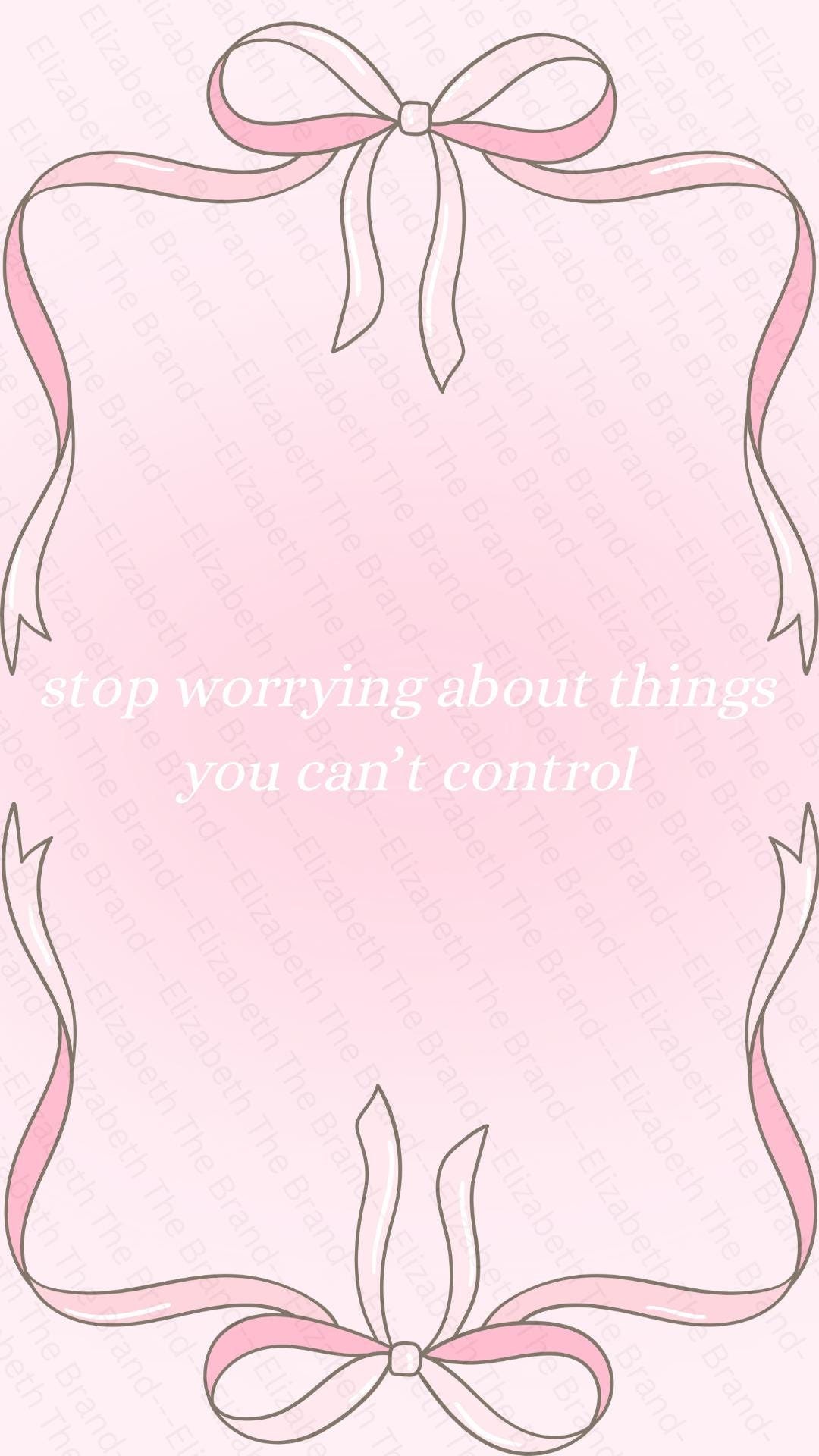 Coquette Pink Bows Phone Wallpaper (digital Download) - Etsy