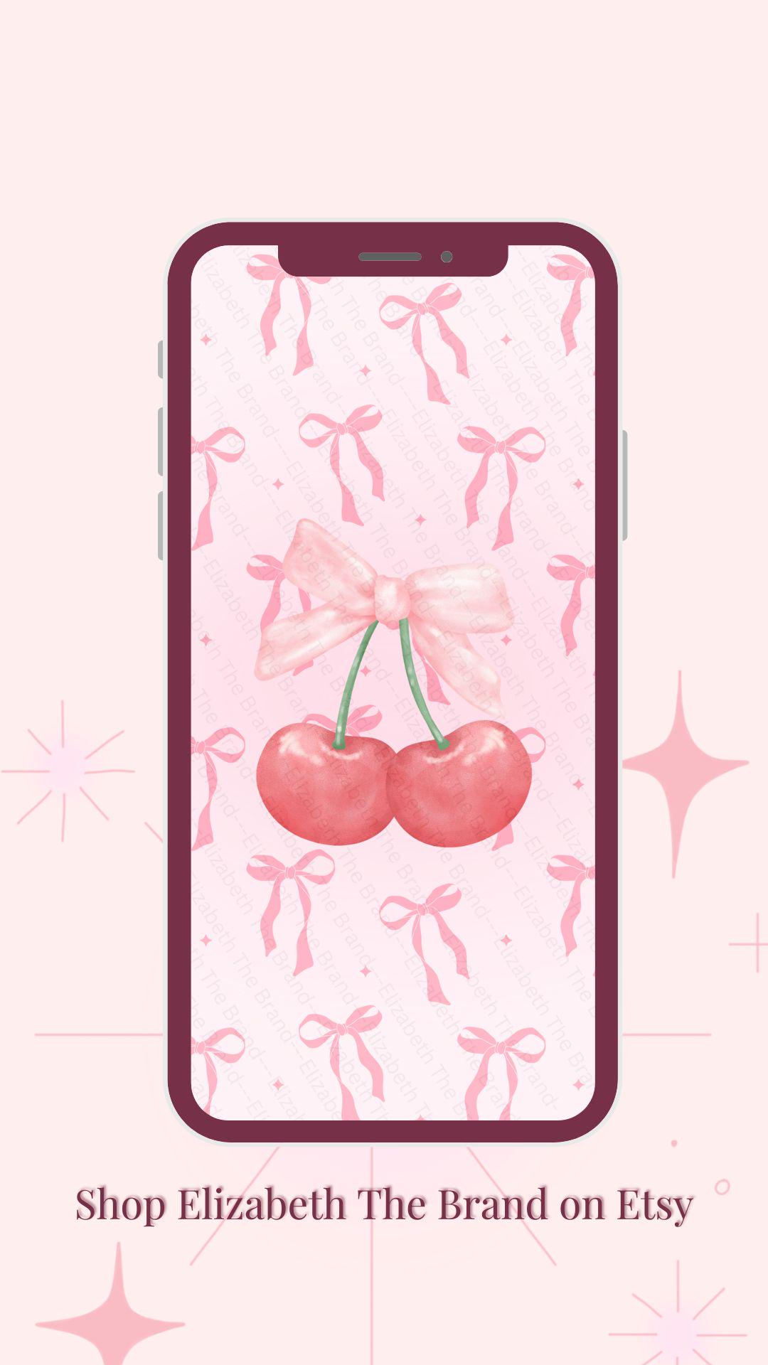 Cherry Phone Wallpaper Bundle - Etsy Canada