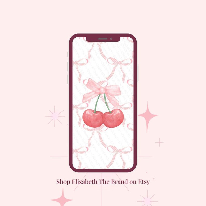 Cherry Phone Wallpaper Bundle - Etsy Canada