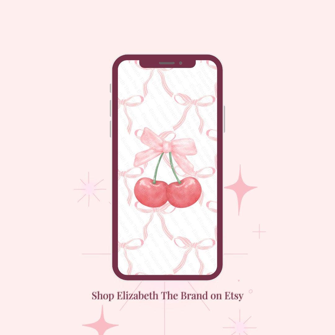 Cherry Phone Wallpaper Bundle - Etsy Canada