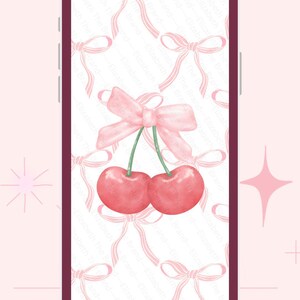 Cherry Phone Wallpaper Bundle - Etsy Canada