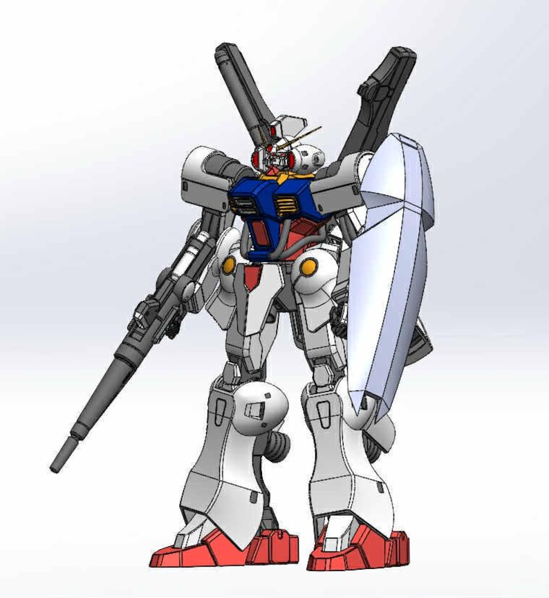 Mk IV Gundam Complete Resin Model 1/100 Scale - Etsy