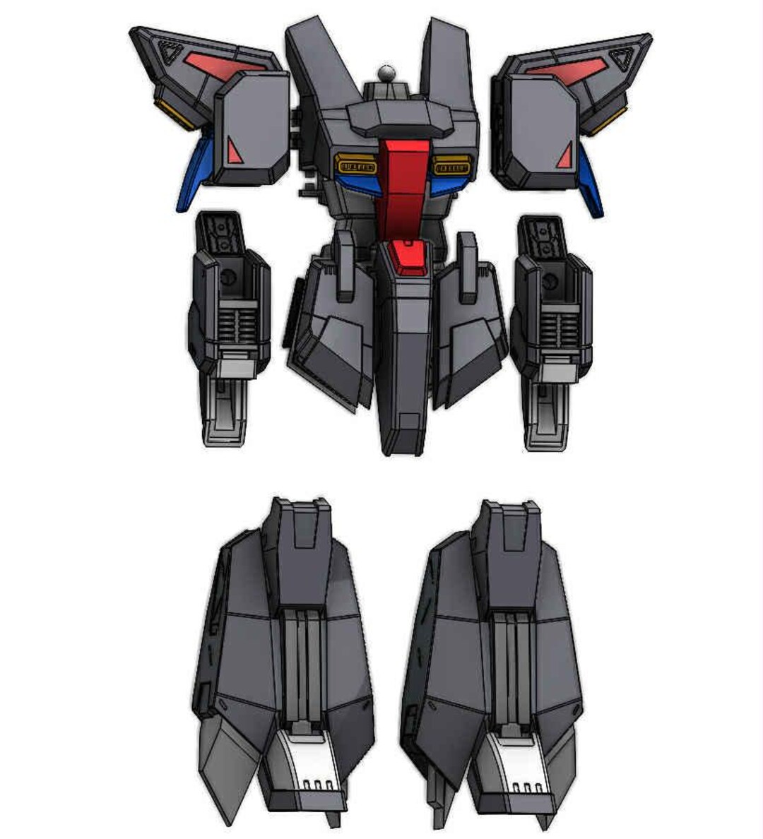 Full Armor Zeta Resin Conversion 1/100 - Etsy