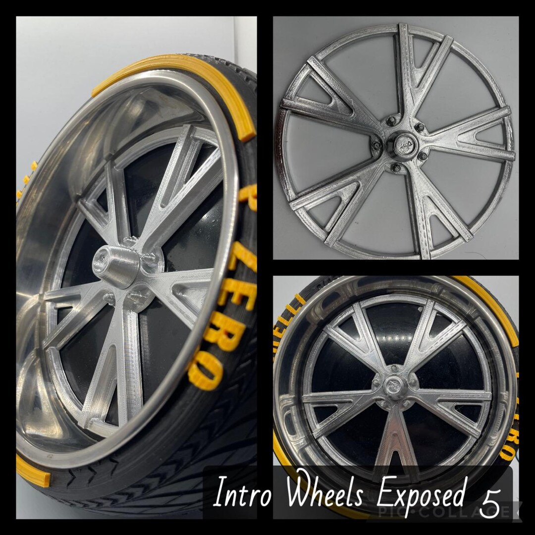 Intro Wheel Exposed 5 3D Printed Wheel Insert for Ride-on Car - Etsy