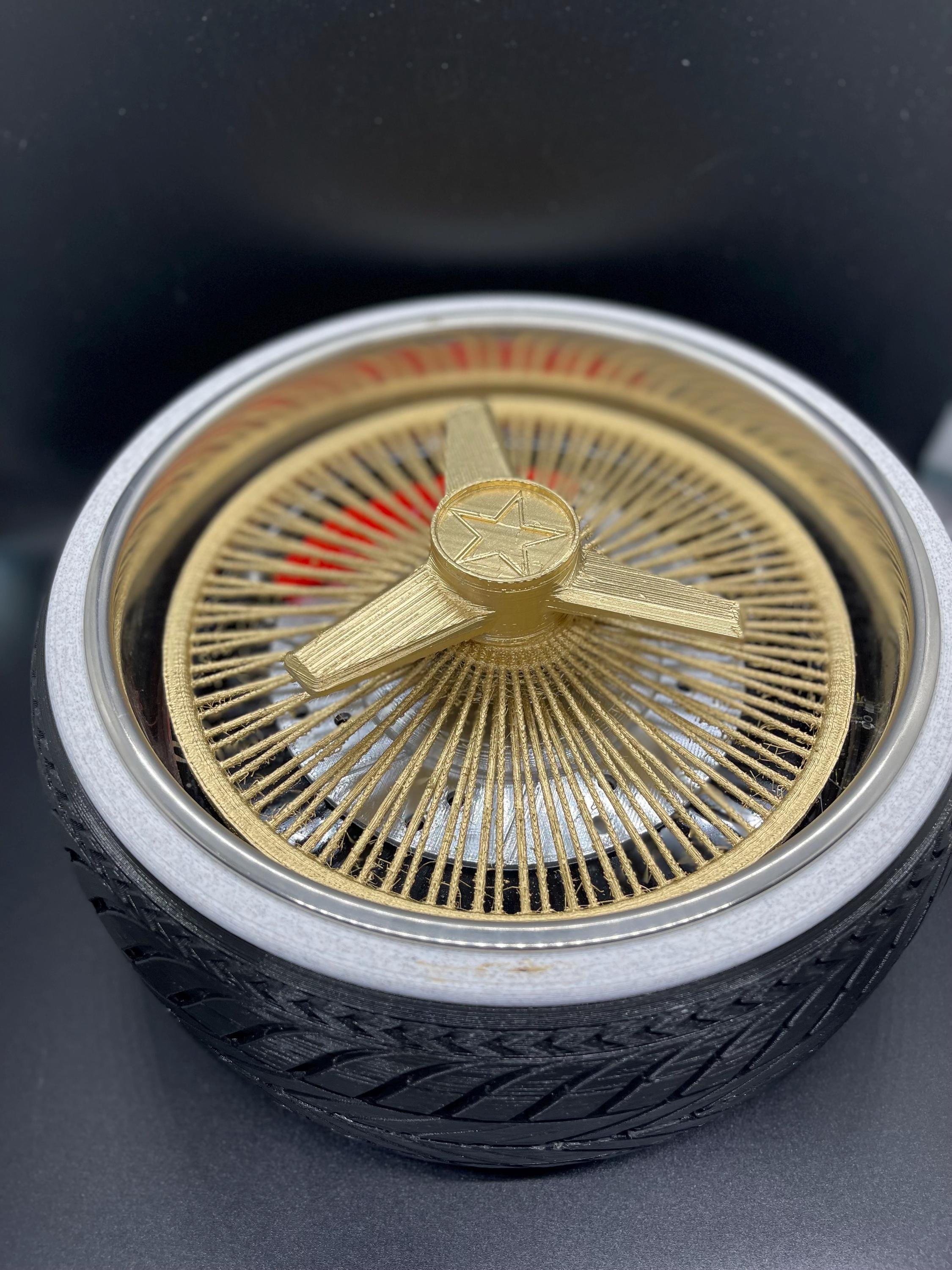 100 Spokes 3D Printed Wheel Insert for Ride-on Car - Etsy