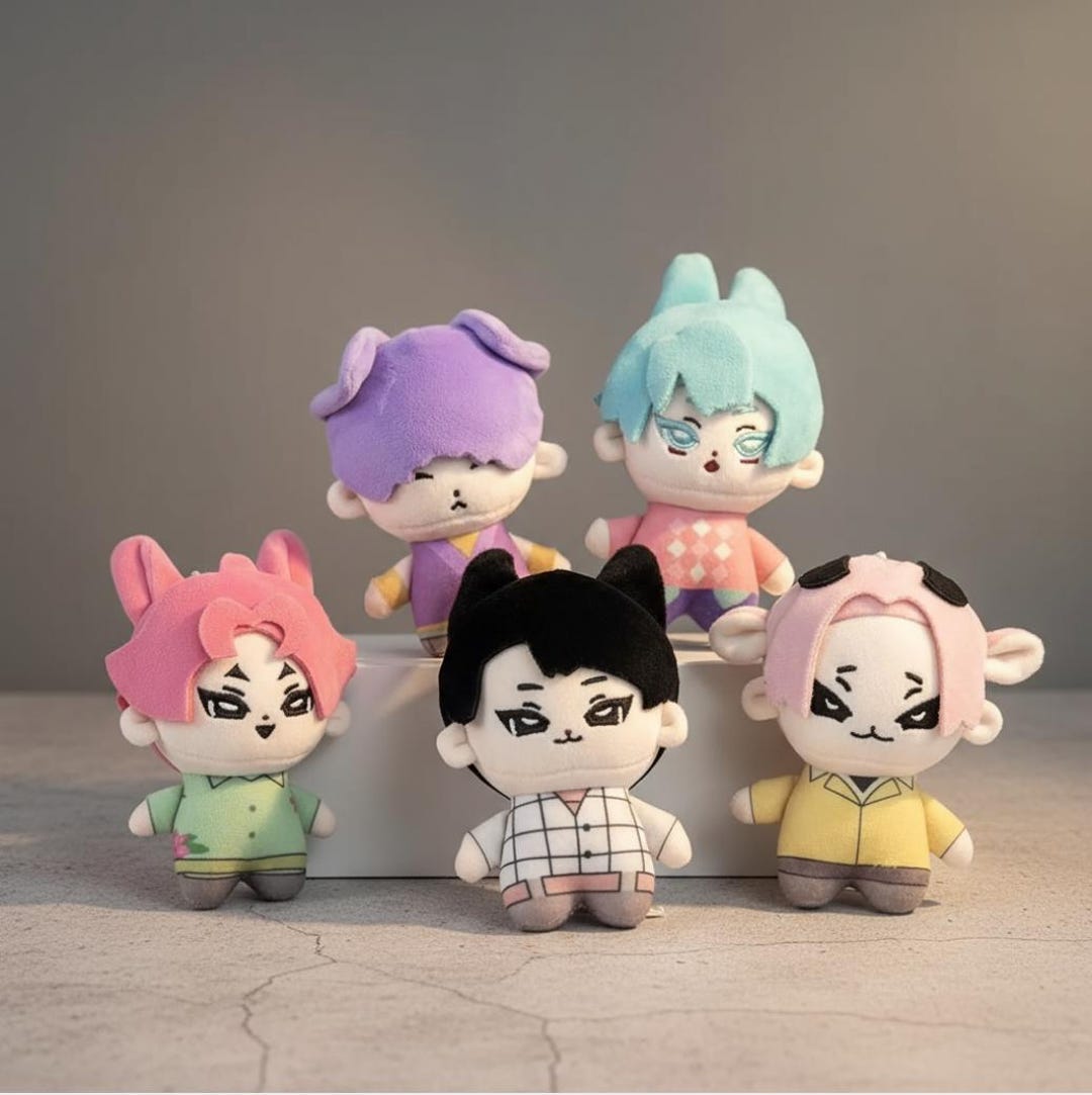 Kpop Demon Hunters Plush Saja Boys, Movie Inspired Cute Plushies ...