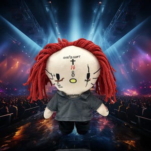 Hello Kitty Artist Rapper Plushies | Travis Scott, Xxxtentacion ...