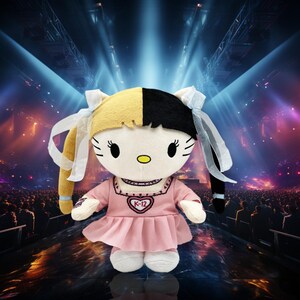 Hello Kitty Artist Rapper Plushies | Billie Eilish, Drake, Eminem ...