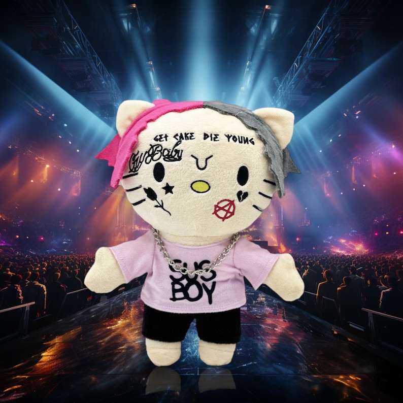 Hello Kitty Artist Rapper Plushies | Travis Scott, Xxxtentacion ...