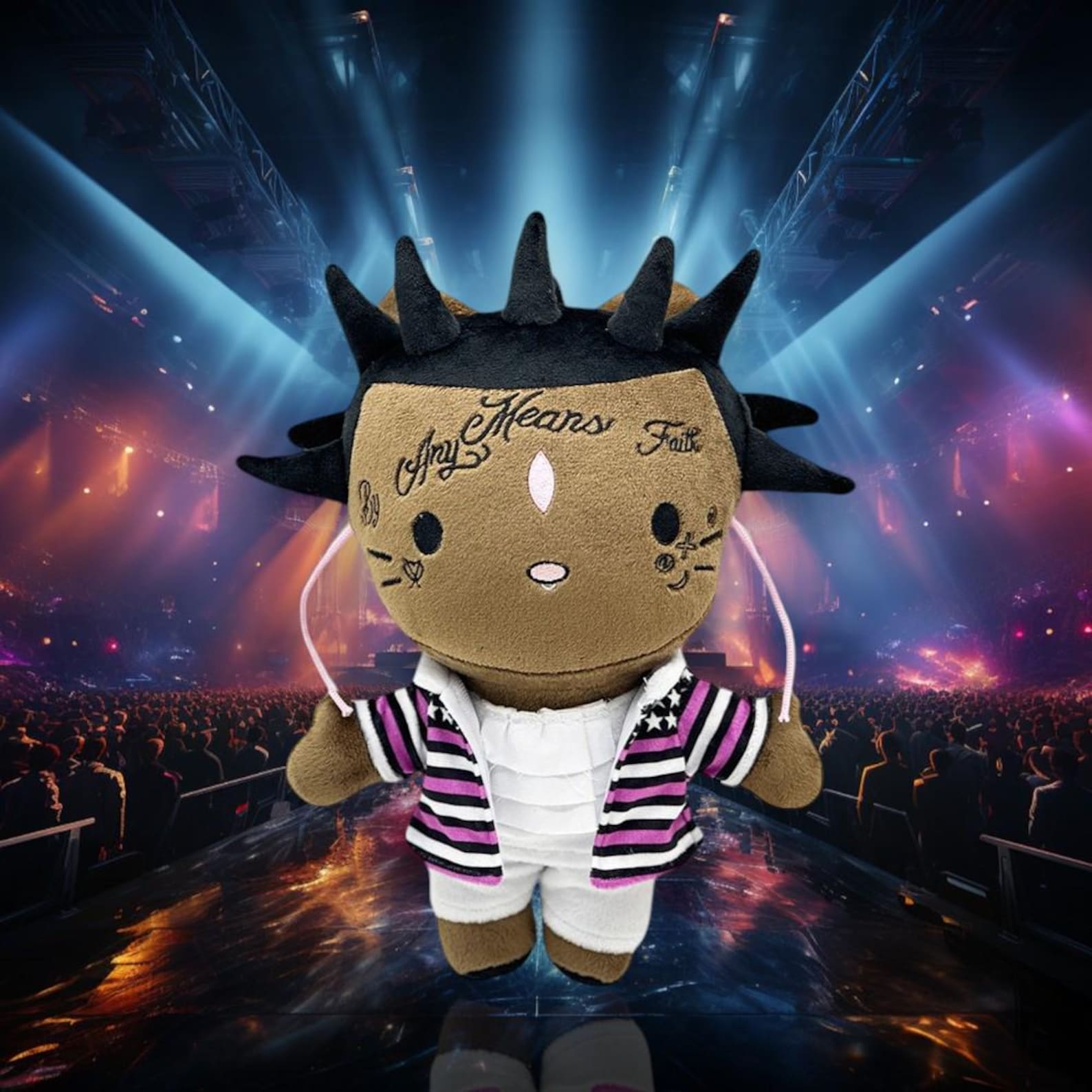 Hello Kitty Artist Rapper Plushies | Travis Scott, Xxxtentacion ...