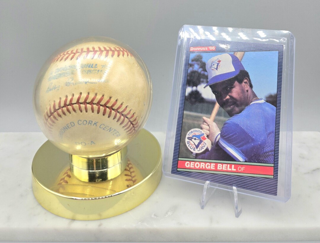 1986 Game Played Rawlings Official MLB Baseball in Display Case - Etsy