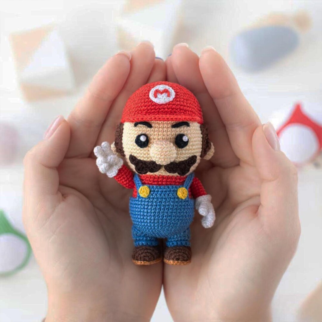 Super Mario Amigurumi Crochet Pattern – PDF Guide Digital Download ...