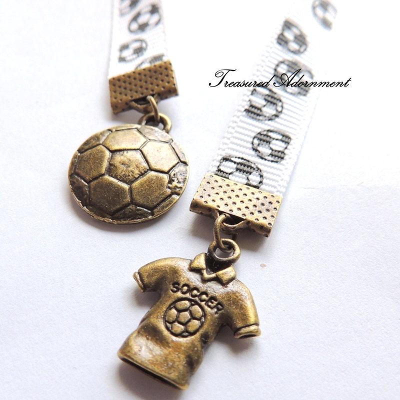 Soccer Bookmark - Etsy