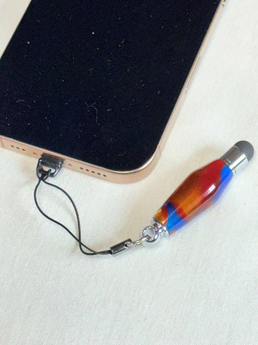 Mini Stylus Charm, Accessory Made for iPhone or Any Touchscreen Tech ...
