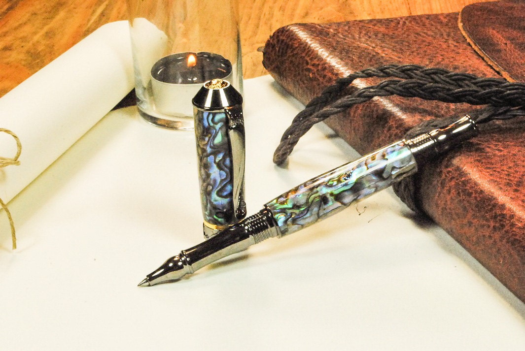Stunning Rollerball Pen, Handmade Rollerball Pen Fit for a King or ...