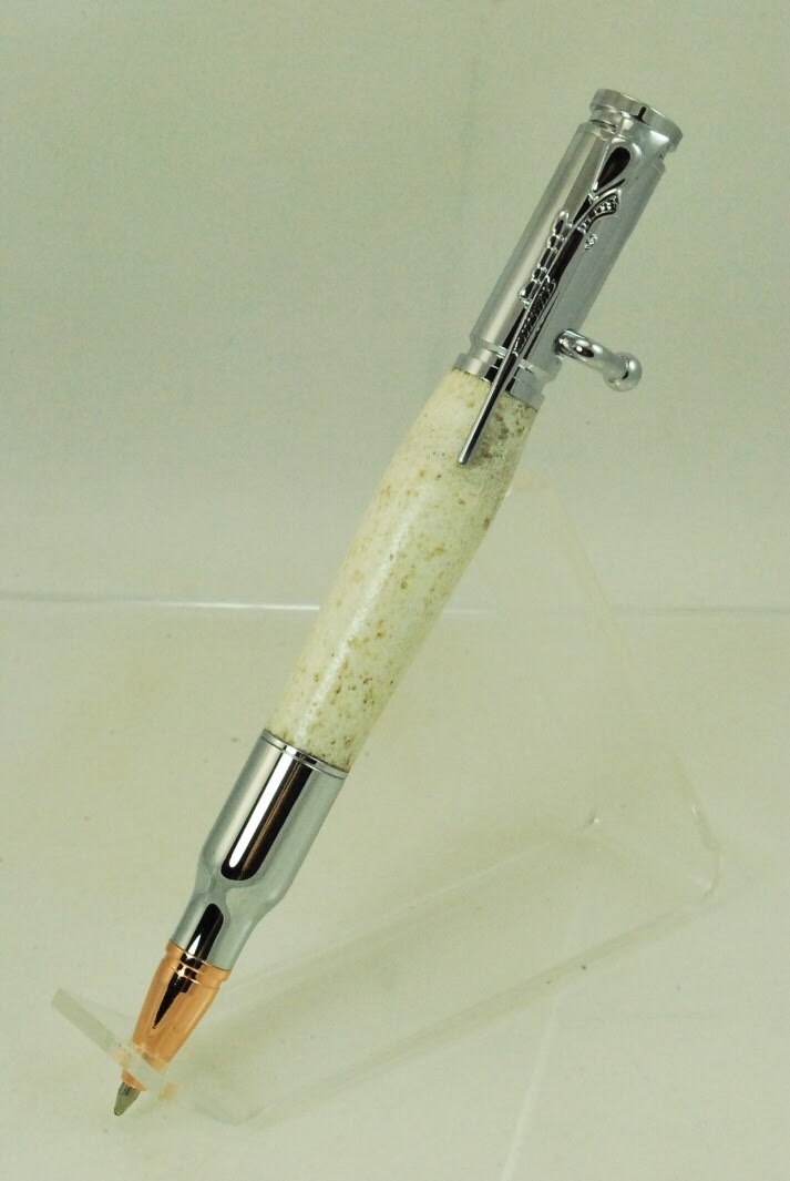 Handmade Bolt Action Bullet Pen, Gift for the Hunter, Military, Gun ...
