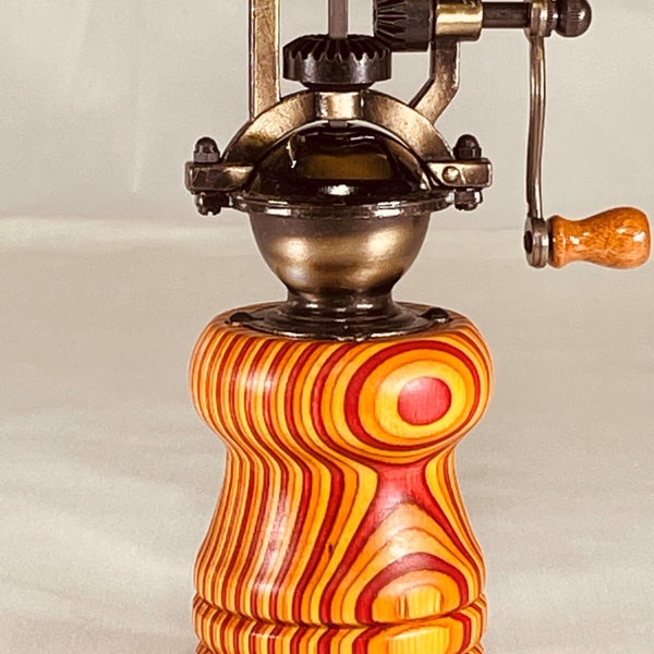 Wooden Pepper Mill - Etsy