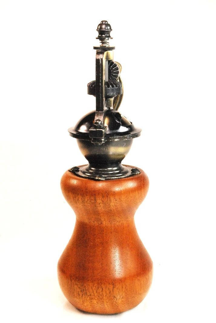 Wood Pepper Mill, Handmade Vintage Style, Steampunk, Handcrafted by ASH ...