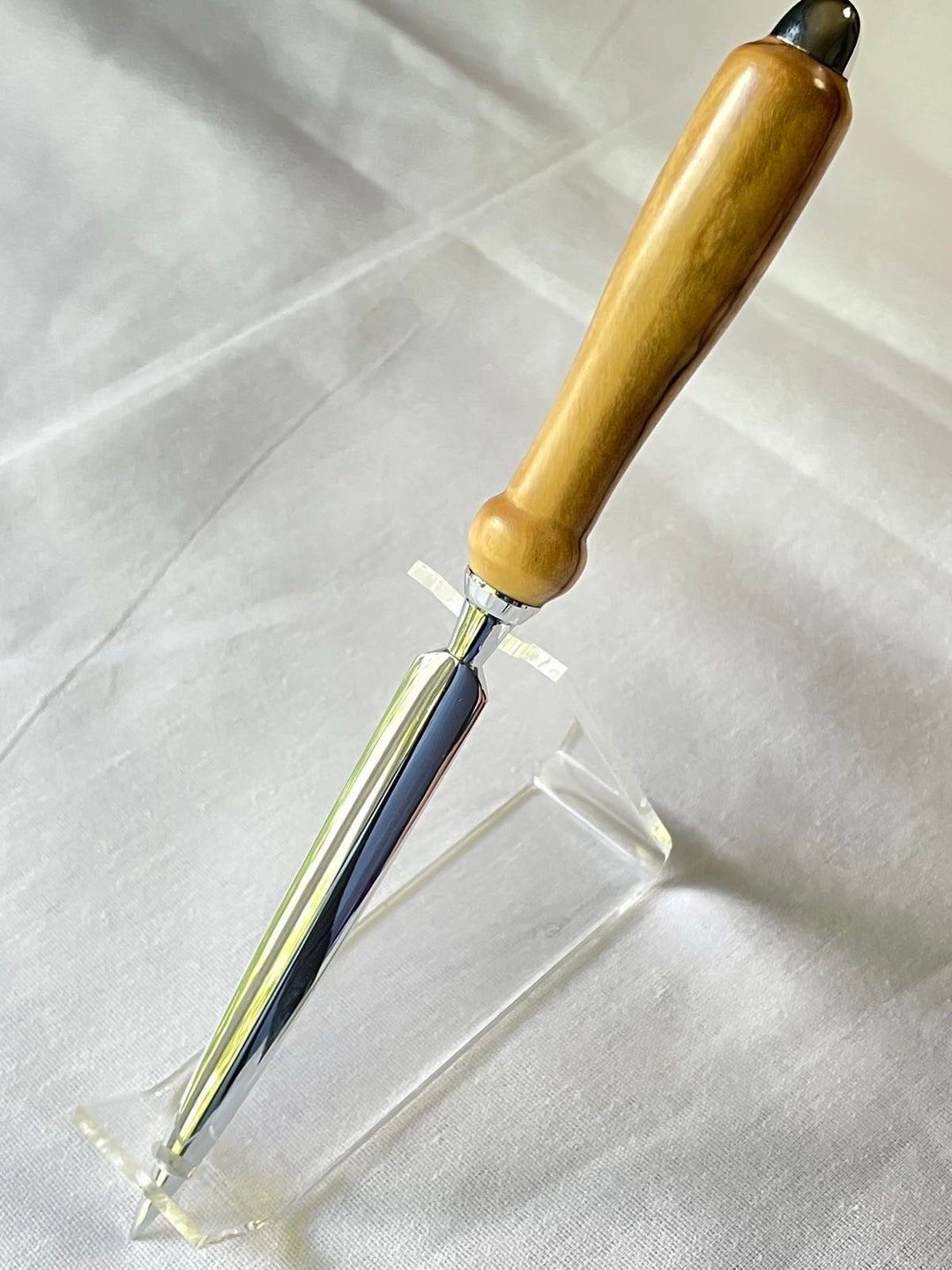 Handmade Custom Slim Letter Opener Chrome Trim by - Etsy