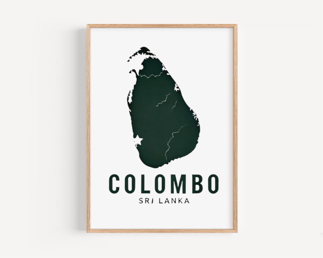 Colombo Wall Art, Colombo Print, Sri Lanka Art, Sri Lanka Gift, Travel ...
