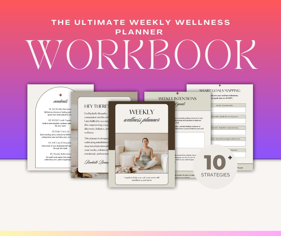 Weekly Wellness Planner: Printable Self-care Journal (PDF) - Etsy