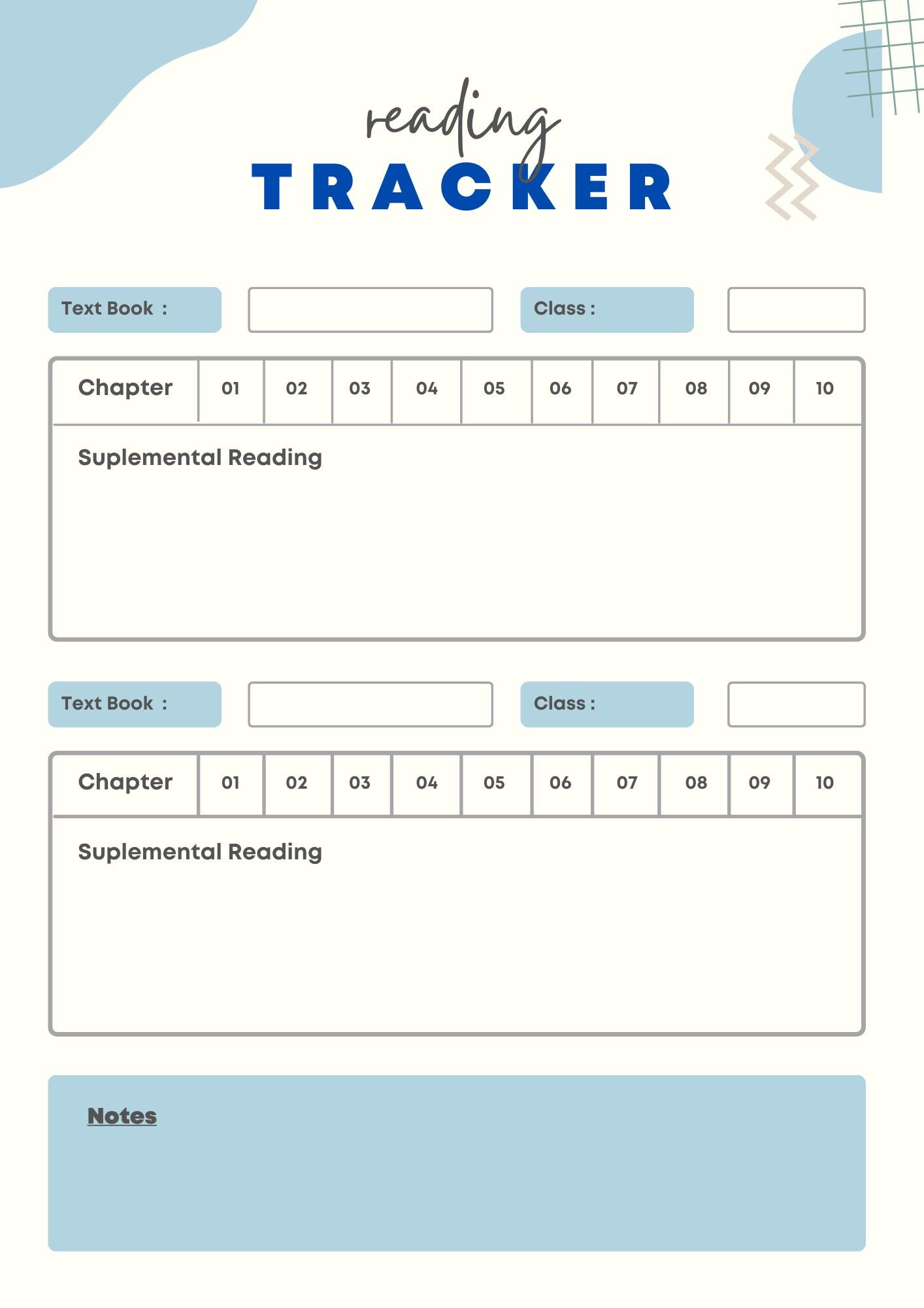 Student Schedule & Project Planner Printable | Elegant Class Organizer ...