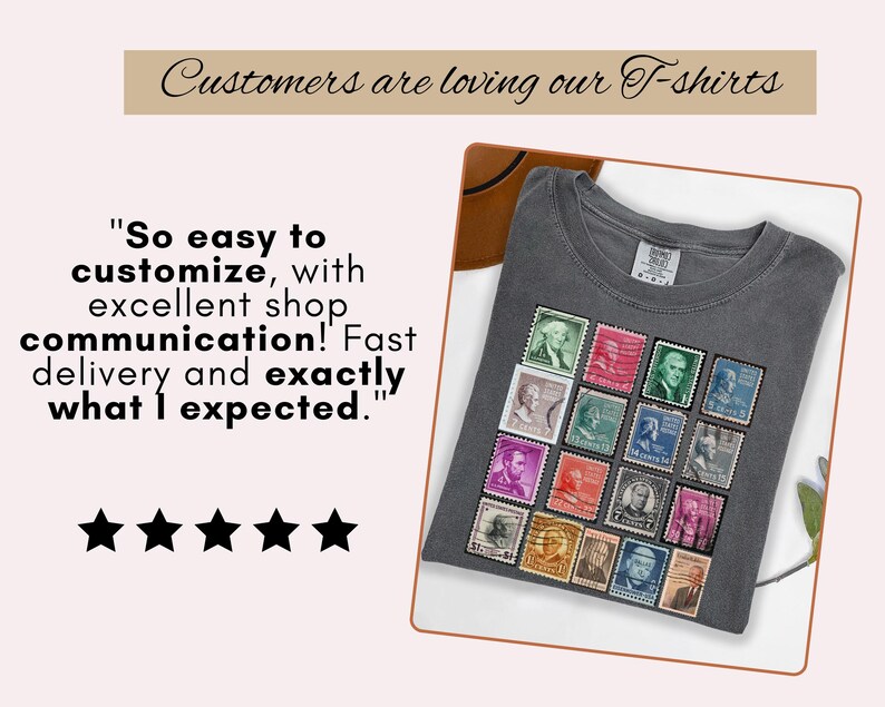 Vintage U.S. Presidents Postage Stamp Shirt Colorful American History ...