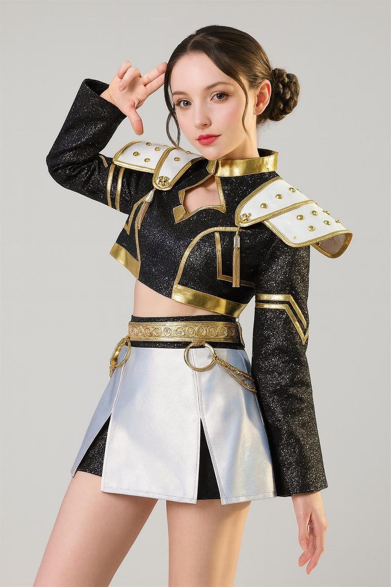 Tenue cosplay KDH, costume d'Halloween style chasseur de démons Kpop ...