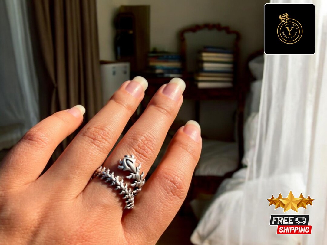 Unisex Vintage Centipede Gothic Ring | Adjustable Spine & Fidget | Punk Alien Style | Y2K ...