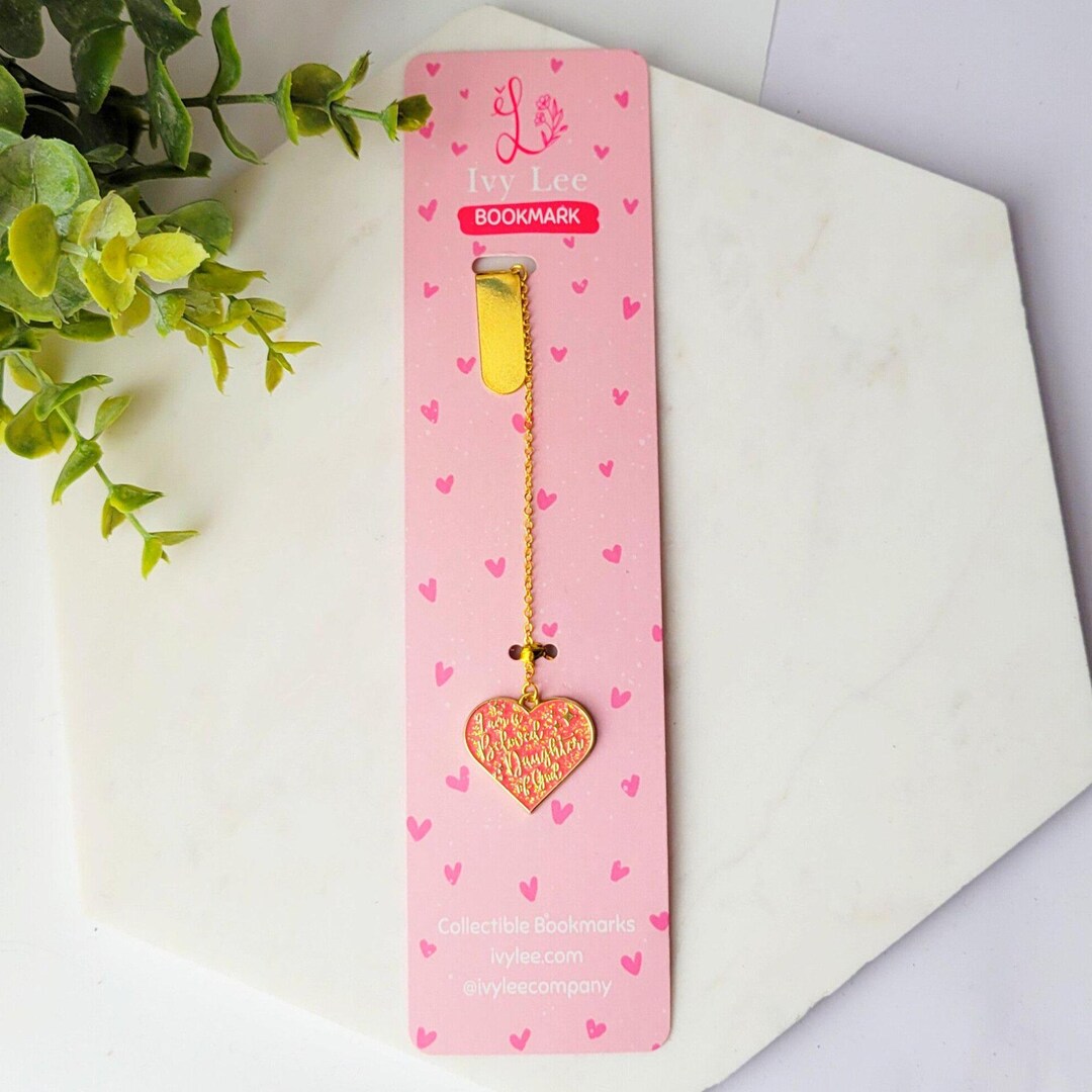 I Am A Beloved Daughter of God Enamel Bookmark, Christian, Faith Gifts ...