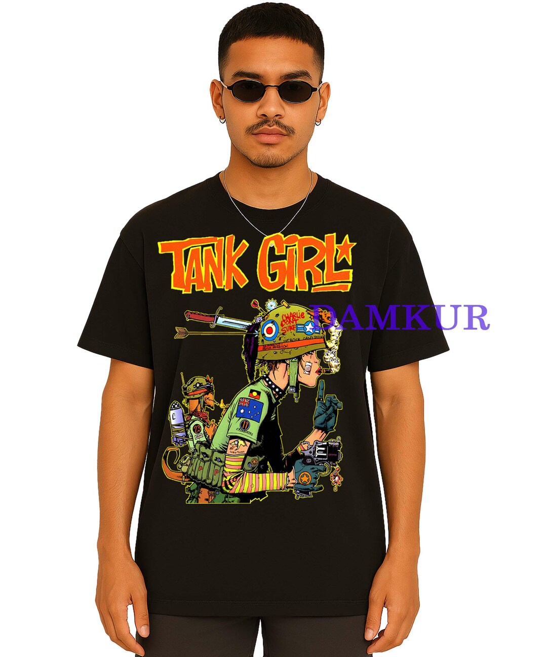 Tank Girl Shirt, Tank Girl Homage Tshirt, Tank Girl Fan Tees, Tank Girl ...