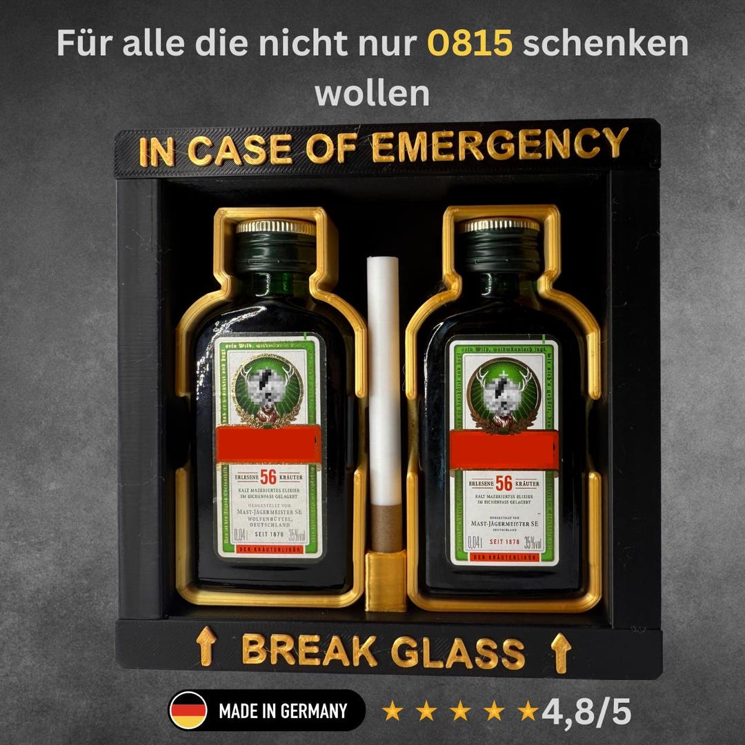 In Case of Emergency Gift Box - Party Decoration - Emergency Kit for ...
