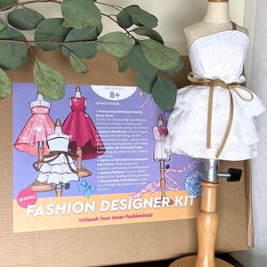 Fashion Design Kit With Adjustable Professional Mannequin | Full Set ...