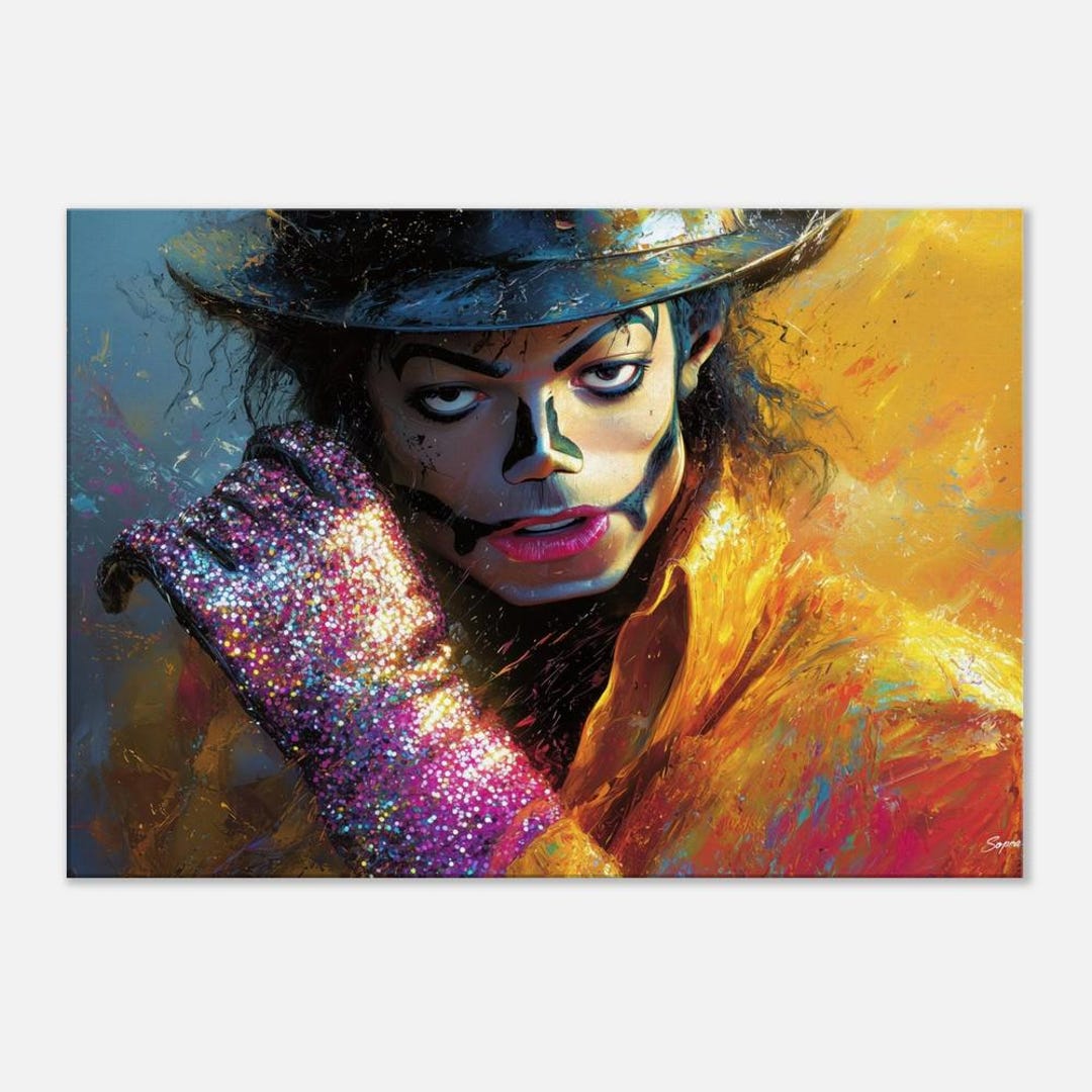 Luminous Rebel Art: Glamorous Woman With Hat - Bold Canvas Print - Etsy